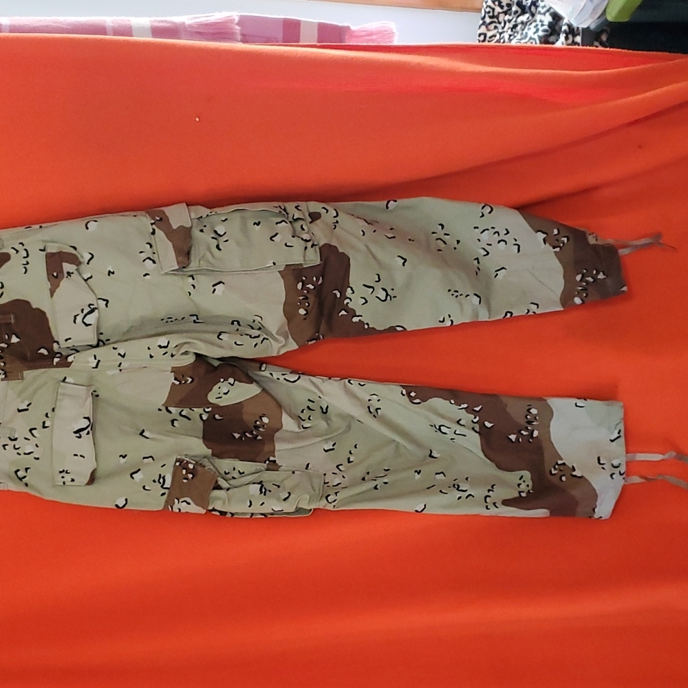 1980's Vintage Chocolate Chip Desert Storm Pants - Gem